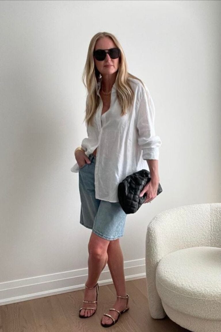 17 Classy Shorts Outfits You Can Rock All Summer To Stay Comfy And ...